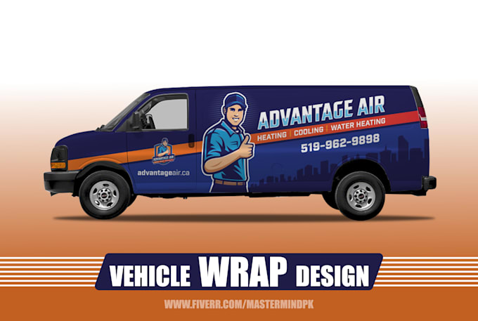 Make amazing car wrap, van wrap and wrap design by Mastermindpk58 | Fiverr