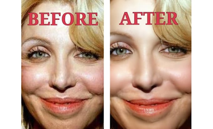 Clean your skin and enlarge your images and i edit the images by ...