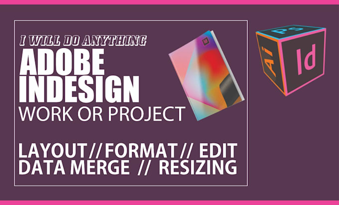 Do any adobe indesign project by Graphx_jaxon | Fiverr
