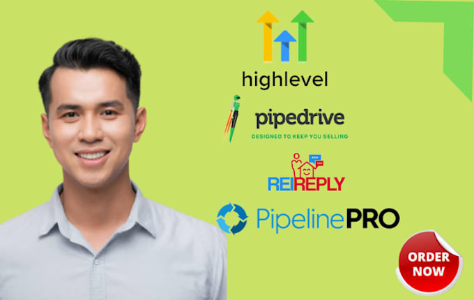 Do rei reply gohighlevel funnel, landing page, pipedrive pipelinepro by ...