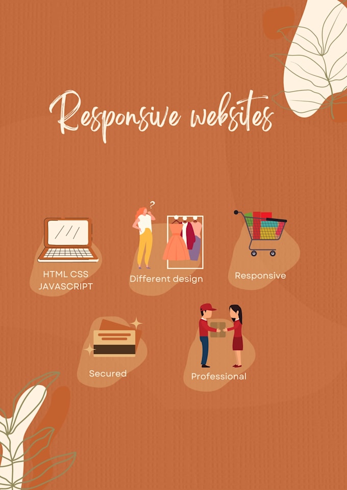 Create A Responsive Website Using Html Css Php Javascript By Fatem