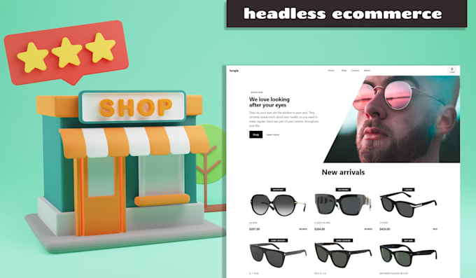 Build a react js , nextjs ecommerce website by Aymendevjs | Fiverr
