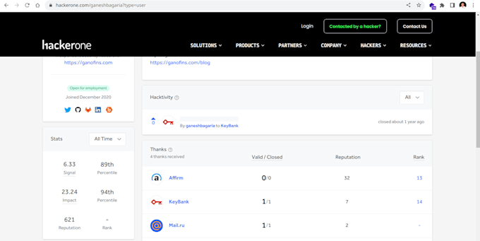 Pentest your web application or mobile app by Ganofins | Fiverr