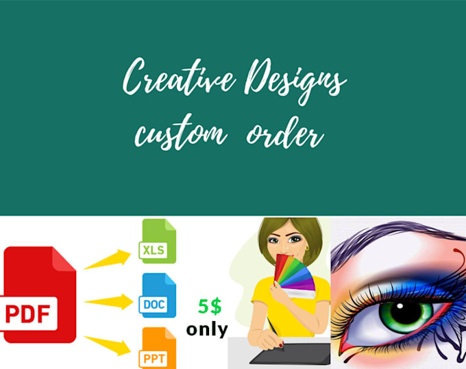 Do custom order according to graphics designing on discount by Awan ...