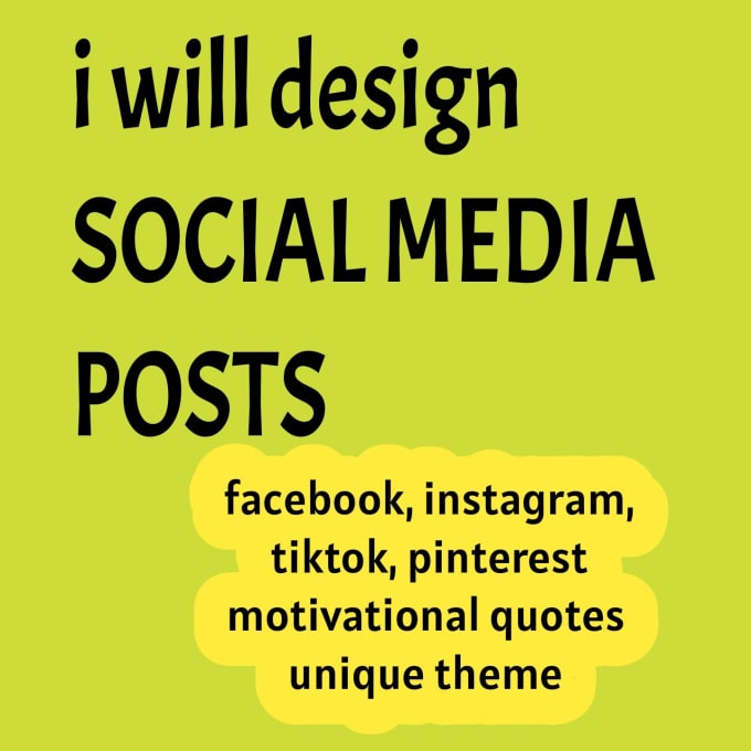 Design creative, attractive posts for instagram and facebook by ...