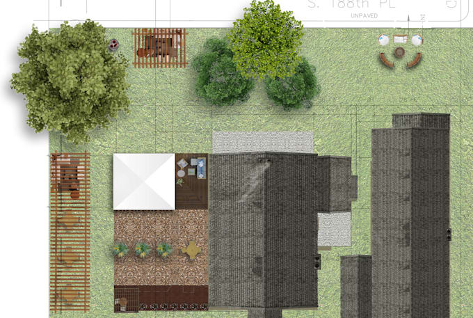 Draw and render 2d plans, sections, and elevations of your landscape ...
