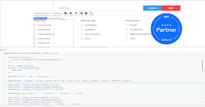 Write velo codes and functions by Ishishir | Fiverr