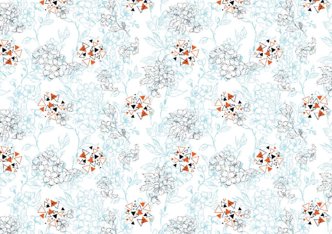 Do aop export print pattern for fabric and wallpaper by Faemon | Fiverr