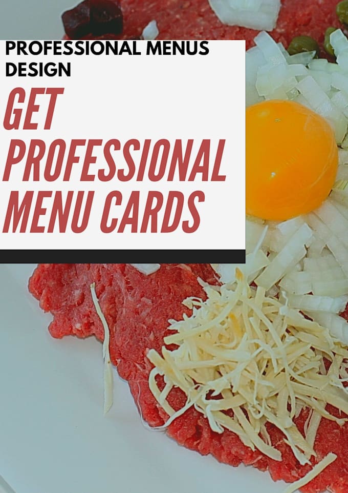 Create professional menu card design for your restrau by Divyjain953 ...