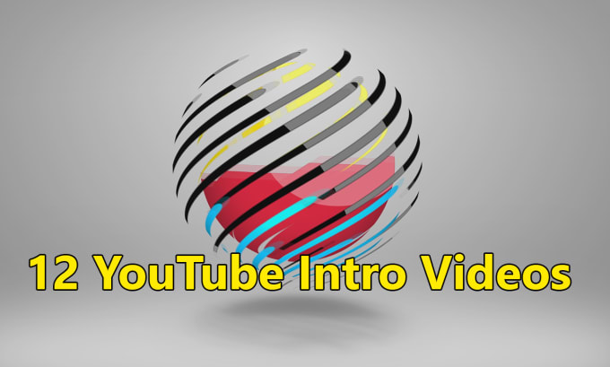 Create eye catching youtube intro video or logo animation by Jonydib173 ...