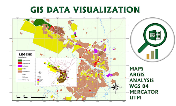 Create gis and remote sensing analysis, mapping and assistant by Analyticsbysha | Fiverr