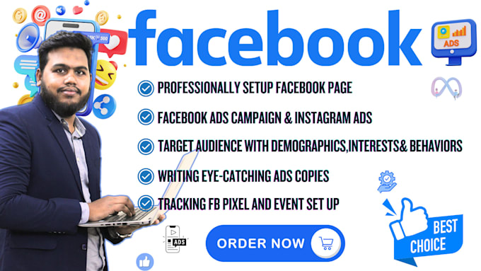 Professionally manage facebook page, promotion,marketing, growing your ...
