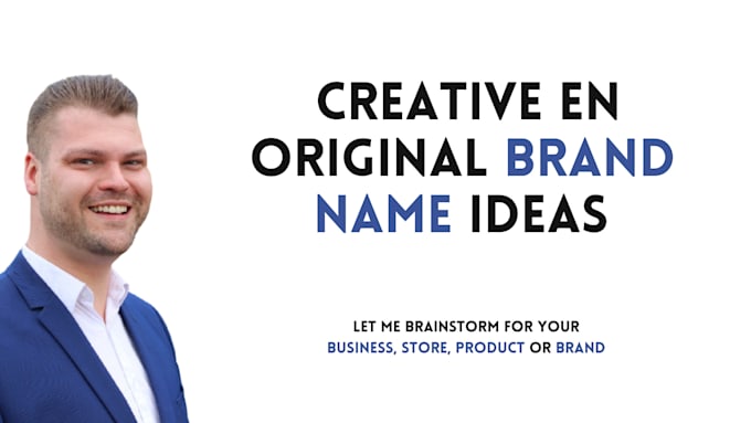 Suggest original and creative brand name ideas by Ludo_entop | Fiverr
