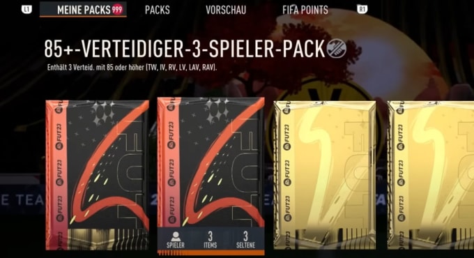 Craft fifa 22 upgrade packs by Alex5paul5 | Fiverr