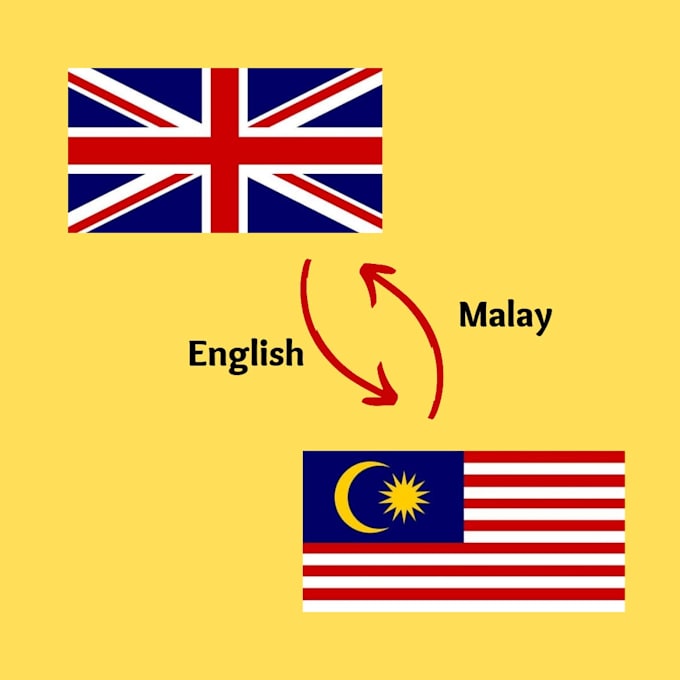 Do translation from english to malay and malay to english by Atlasbeau ...