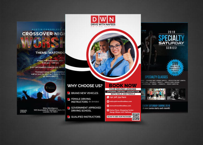 Design professional flayer, brochure and banner by Soft_web_master | Fiverr