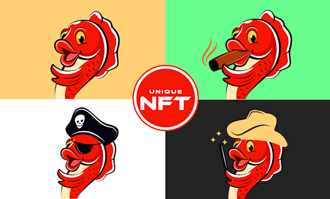 Create unique nft art by Fiverdesignz | Fiverr