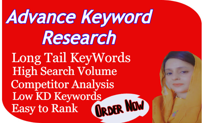 Advance keyword research and competitor analysis by Zarqa_expert | Fiverr