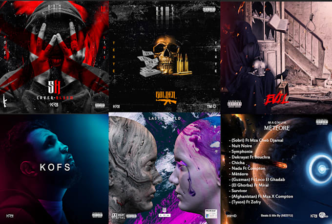 Pro cover design for your album music by Karim_arbaoui | Fiverr