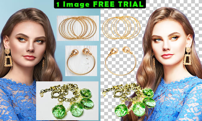 Remove background and retouch for jewelry products by Adobegraphics92 ...