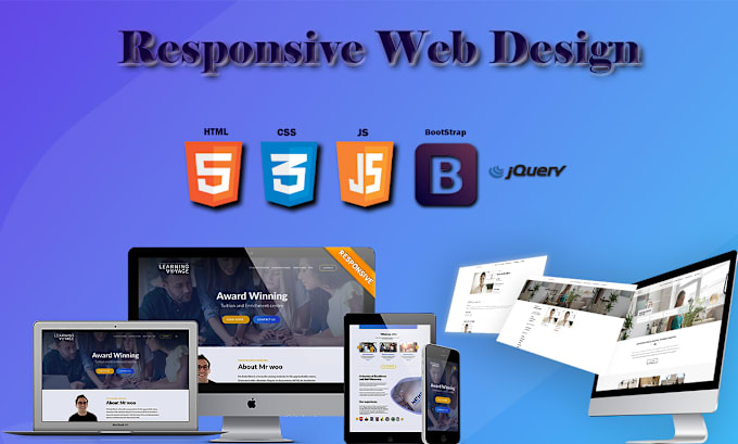 Develop Web Designs With Html Css Js By Farzanullah498 Fiverr