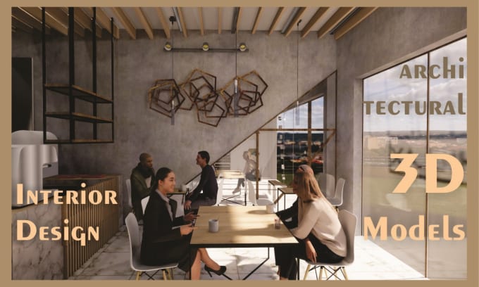 Do architectural 3d models for interior or exterior by Quincygesita | Fiverr