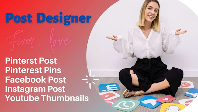 Design eyecatching social media posts pinterest pins for your blog by ...