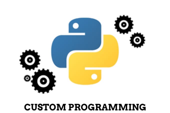 Create custom python programs by Hmzain007 | Fiverr