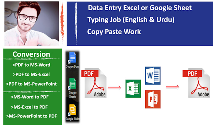Do data entry, typing, copy paste and file conversion by Sas_design ...
