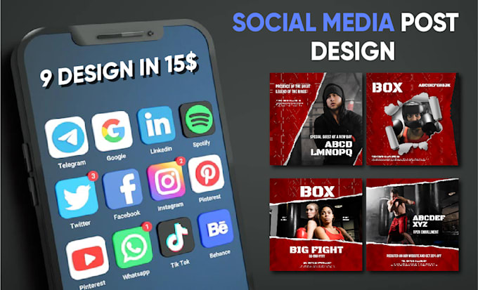 Design eye catching, unique social media post design in 6 hour by Haris ...