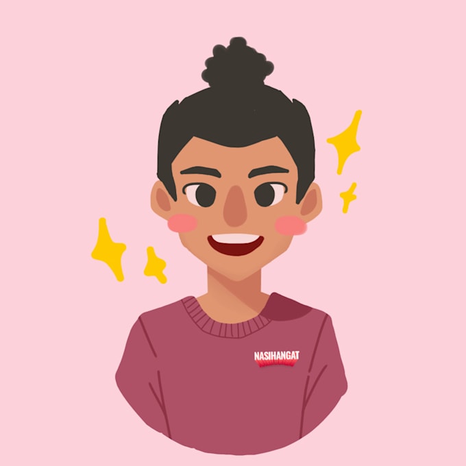 Design cute icon for your profile picture by Richosp | Fiverr