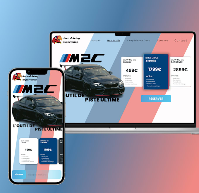 Create a fully responsive website or ecommerce by Maximenef | Fiverr