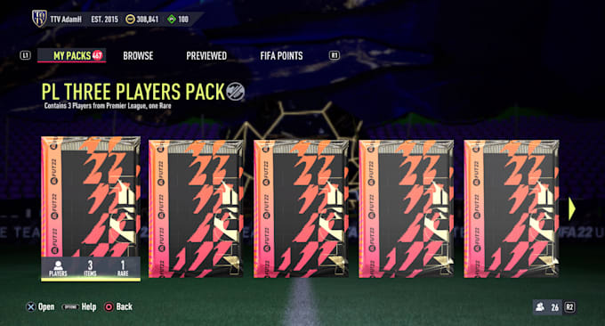 Personally build sbc packs on fifa 22 by Adamh__ | Fiverr