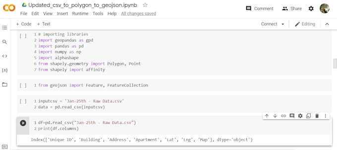 Write a python script for gis work by Lilu_thapa | Fiverr
