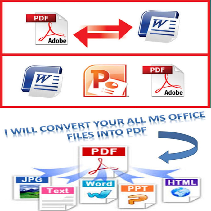 Convert your ms office files in any format by Internetexpert9 | Fiverr