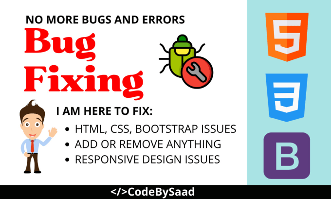 Fix html css and bootstrap bugs errors and responsive issues by ... Fix html css and bootstrap bugs errors and responsive issues by ...