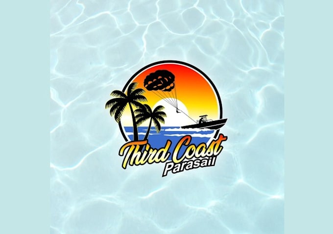 Design parasail logo in 1 day by Violet_stroup | Fiverr