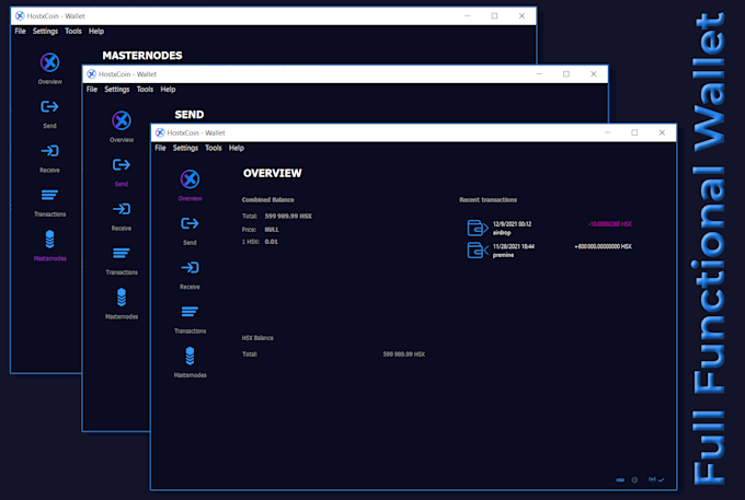 Create your own pow, pos, masternode based cryptocurrency by Redwan_shakil | Fiverr