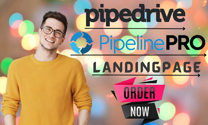 Do pipedrive, pipeline pro, landingpage by Paulotee96 | Fiverr