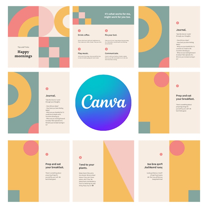 Design social media posts and other canva templates by Amorusman | Fiverr