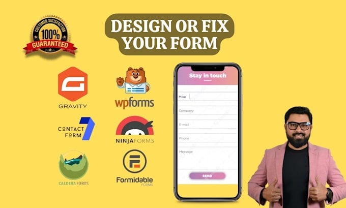 Create advanced contact form using gravity forms,wpforms for you by Akbardevs | Fiverr
