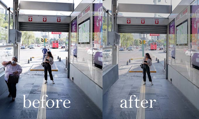 Delete people or things from your photo by Dianabermejo | Fiverr