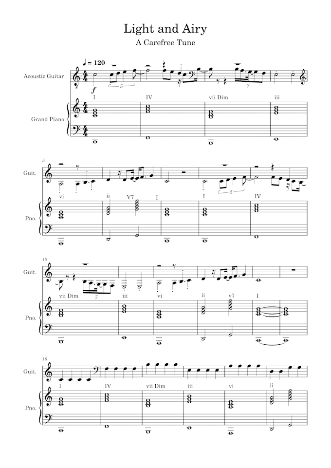 Teach you music performance, theory and composition by Purplepiss | Fiverr