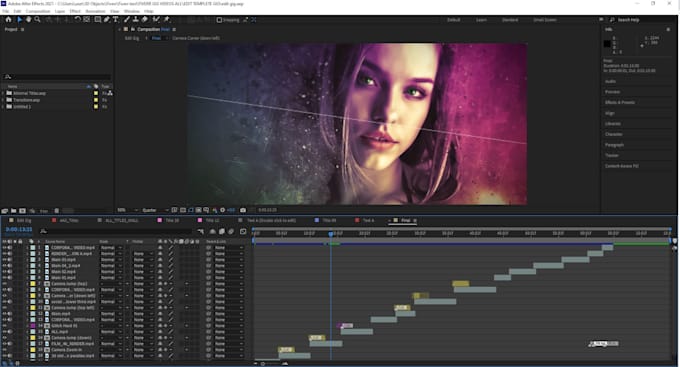 Edit amazing after effects and premiere pro template by Shohidul_01 ...