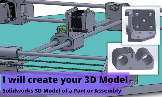 Create a 3d model from your idea by Simsonschneider | Fiverr