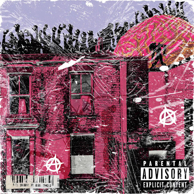 Create a funky looking cover art by L0kal8rony | Fiverr