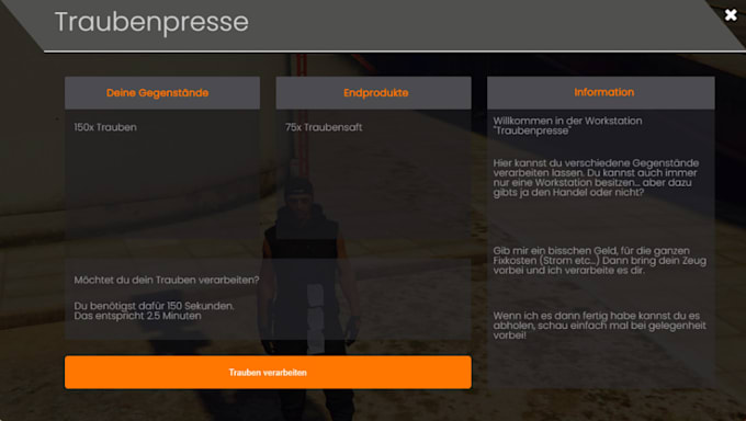 Create your custom ui for fivem, ragemp or altv by Timstoepel | Fiverr