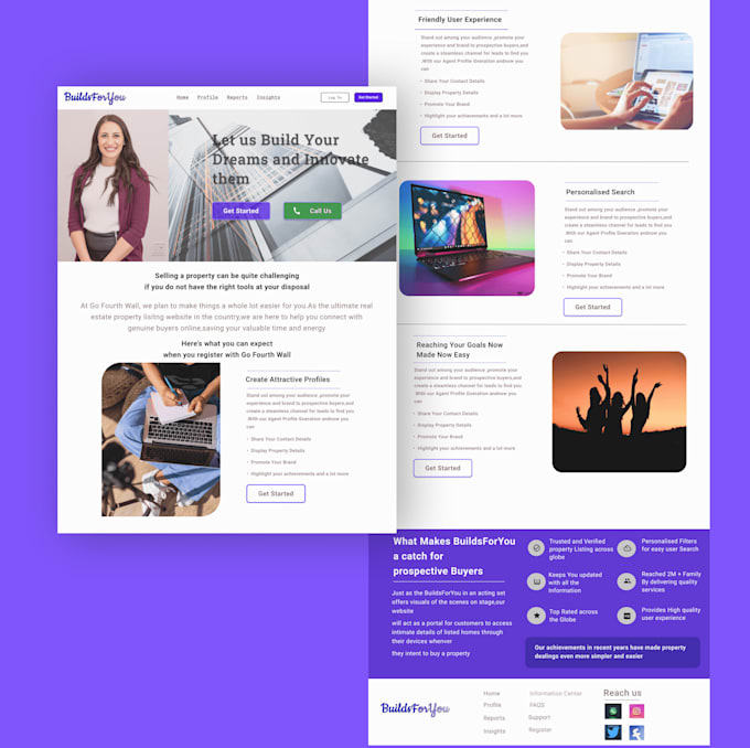 Create a responsive business website using mern stack by Syedsadath17 ...
