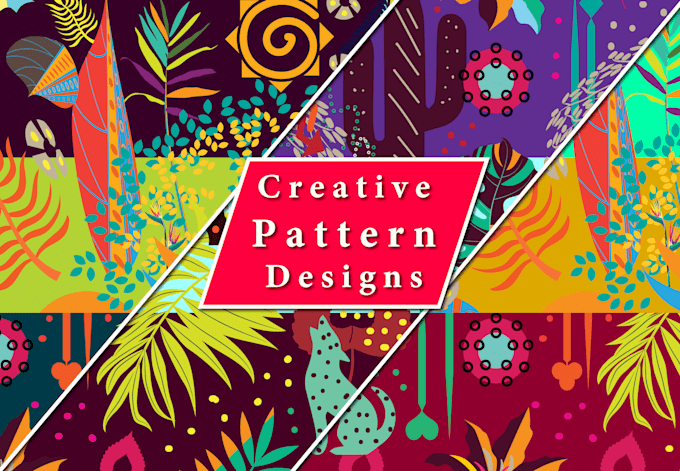 Do professional, creative, custom, seamless, vector patterns by Amaisha ...