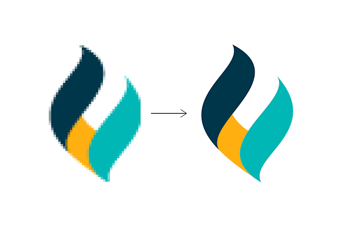 Revamp or vectorize your logo by Pixel_graphixx | Fiverr
